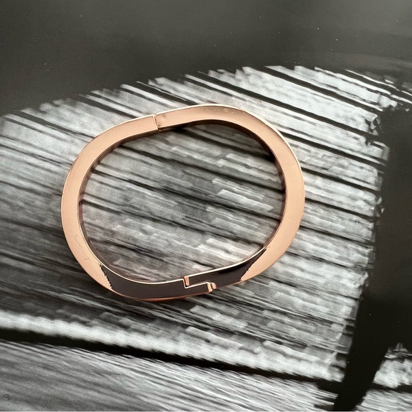 COS | Jewelry | Cos Modern Rose Gold Cuff Bracelet | Poshmark